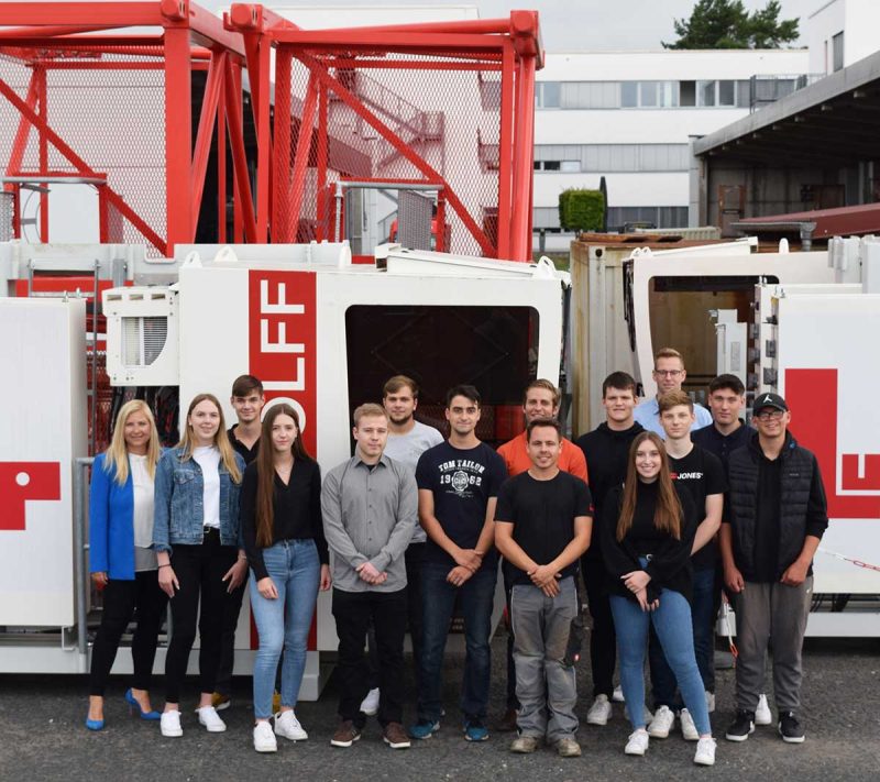 Begrüßung der neuen Auszubildenden bei Lupp – Lupp: Startseite